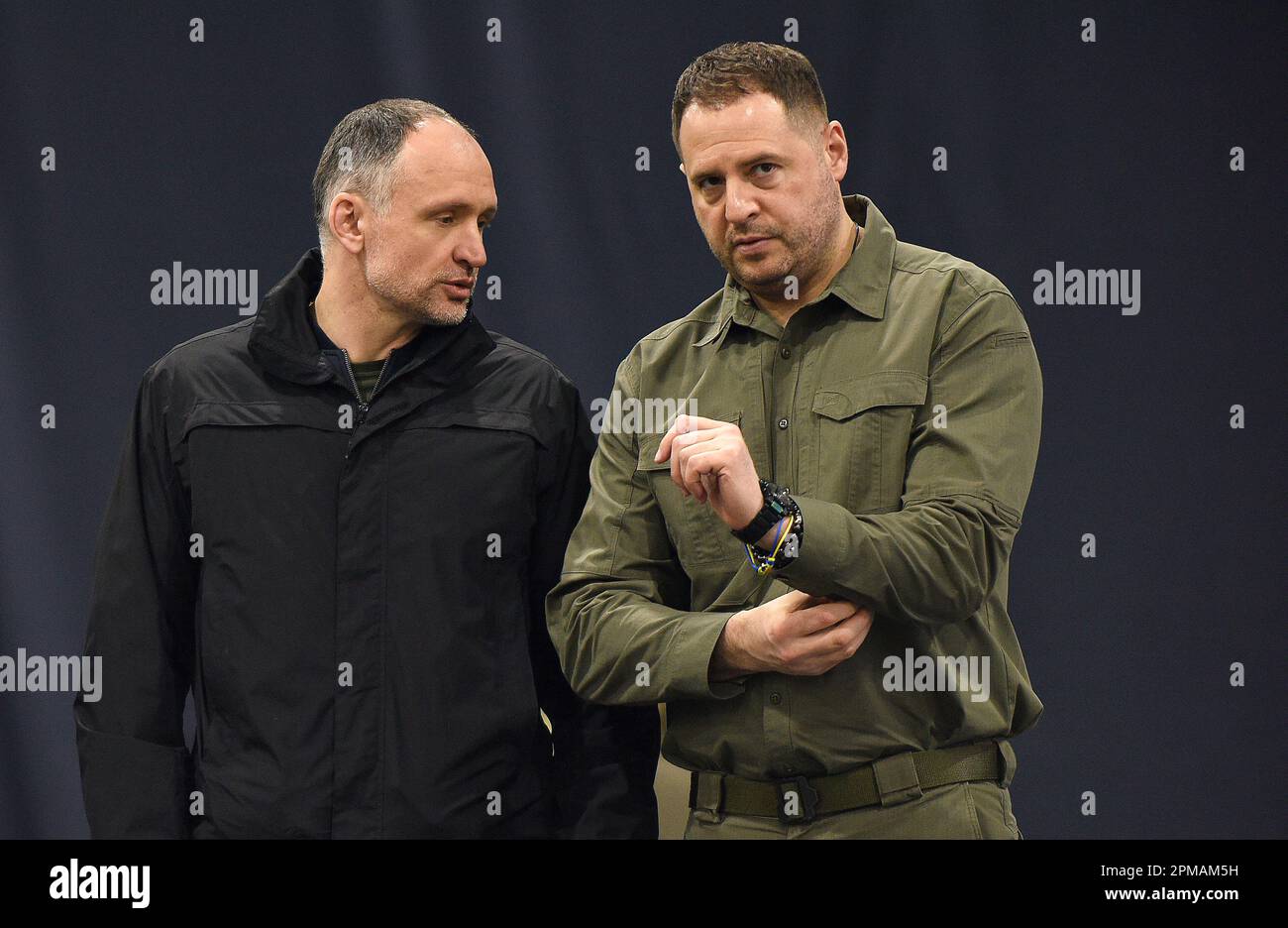 KYIV, UKRAINE - APRIL 12, 2023 - Head of the Office of the President of ...