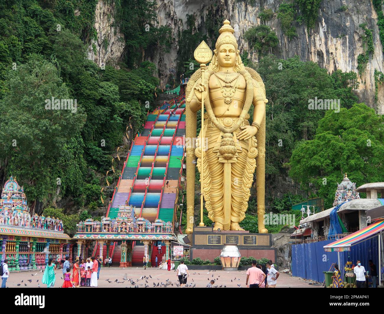 Batu cave in Malaysia, Hinduism temple Stock Photo - Alamy