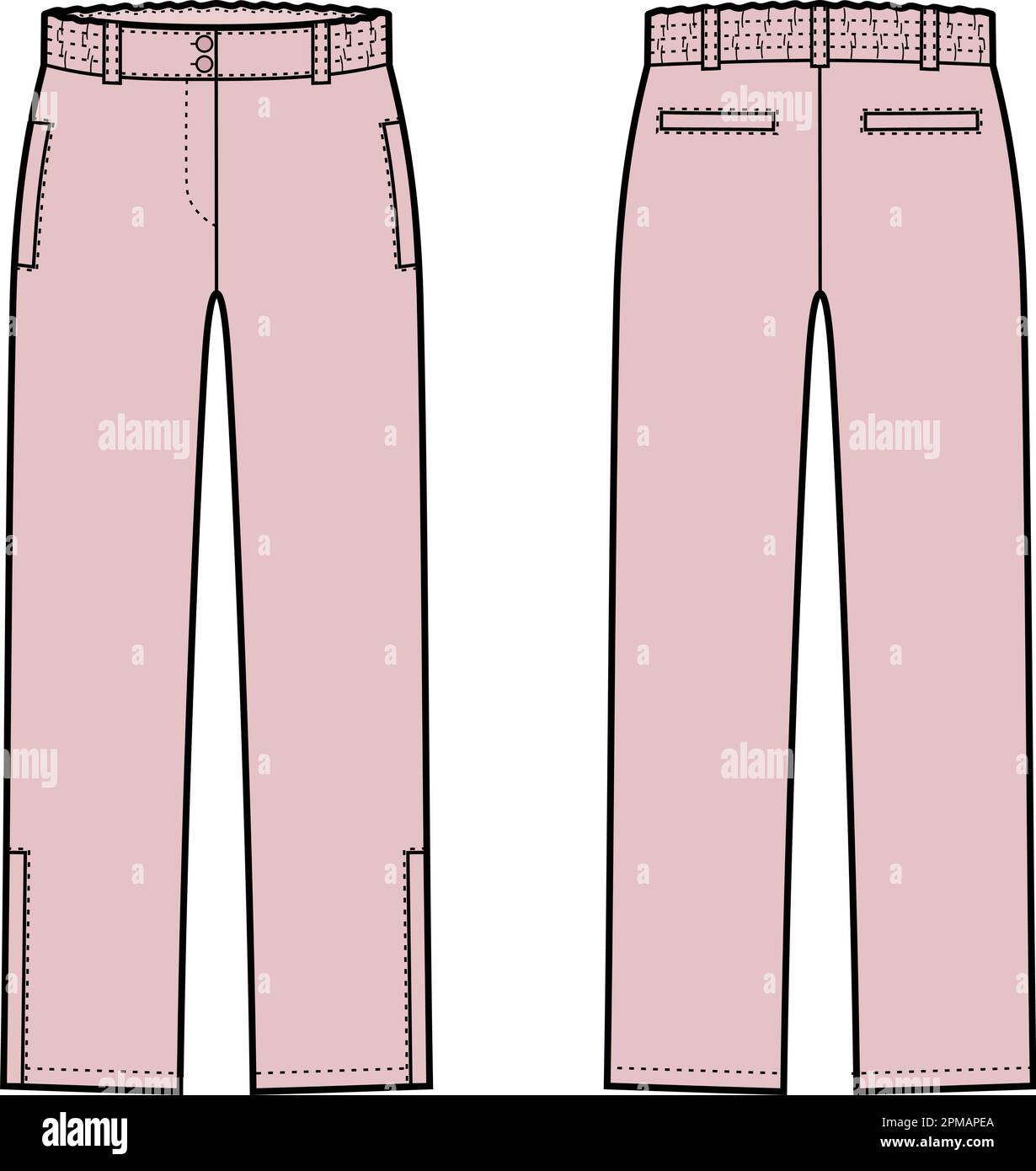 Pants down Stock Vector Images - Alamy