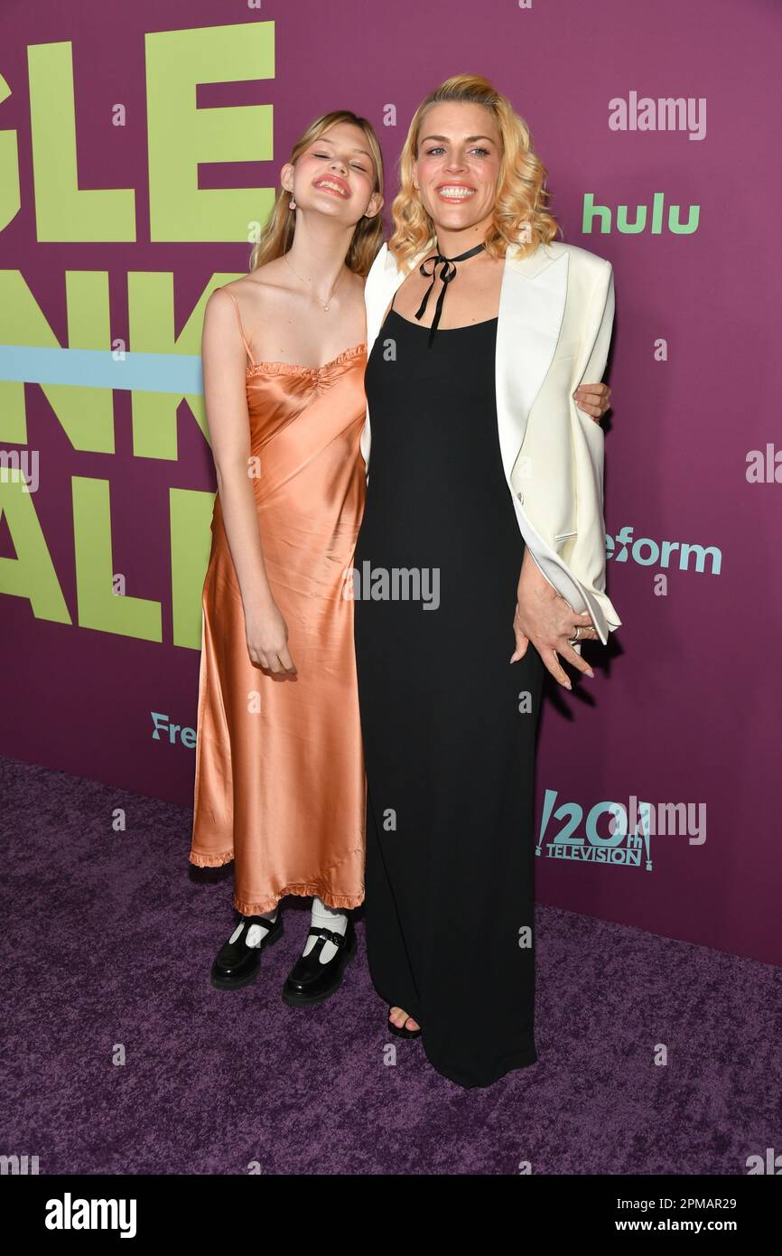 (L-R) Birdie Silverstein and Busy Philipps Stock Photo - Alamy
