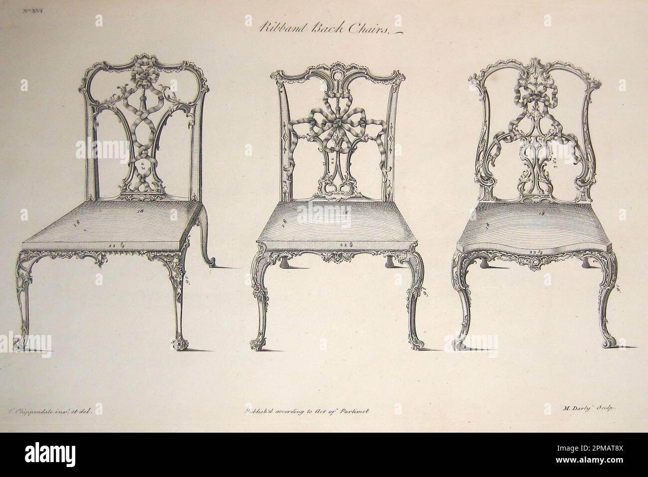 Print, The Gentleman's and Cabinet-Maker's Director; Designed by Thomas ...