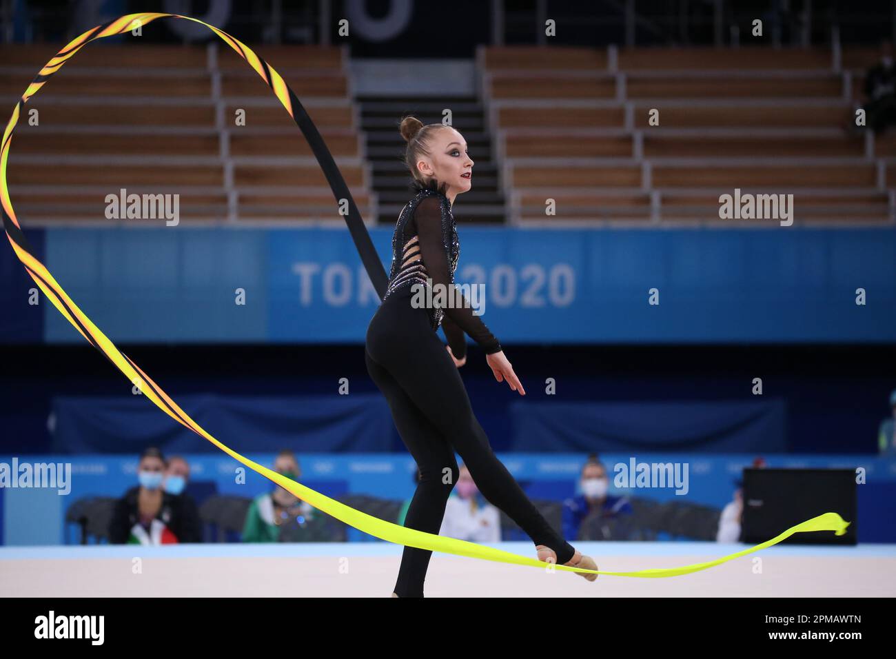 AUG 7, 2021 - Tokyo, Japan: Khrystyna POHRANYCHNA of Ukraine performs ...