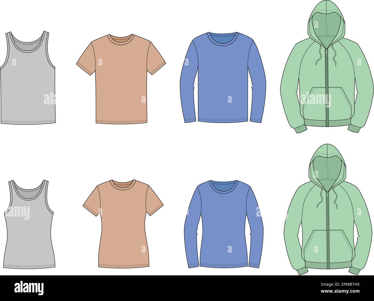 Mens hoodie Stock Vector Images - Alamy