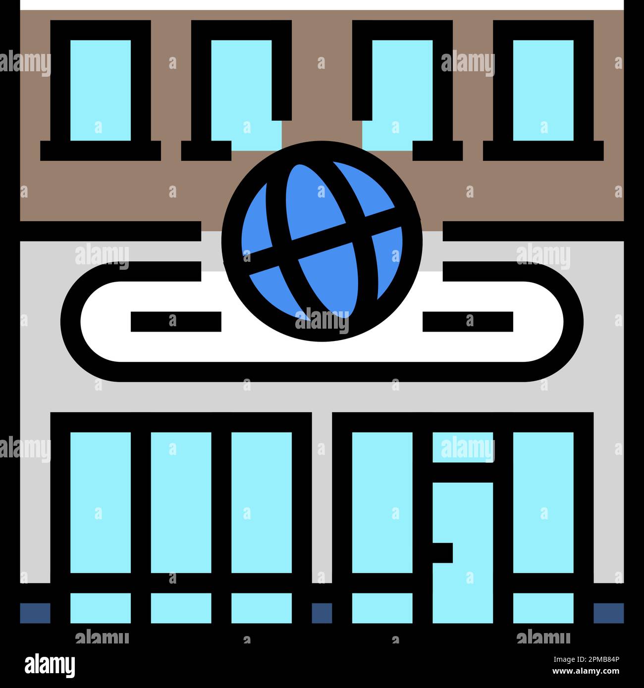 bucket shop color icon vector illustration Stock Vector Image & Art - Alamy