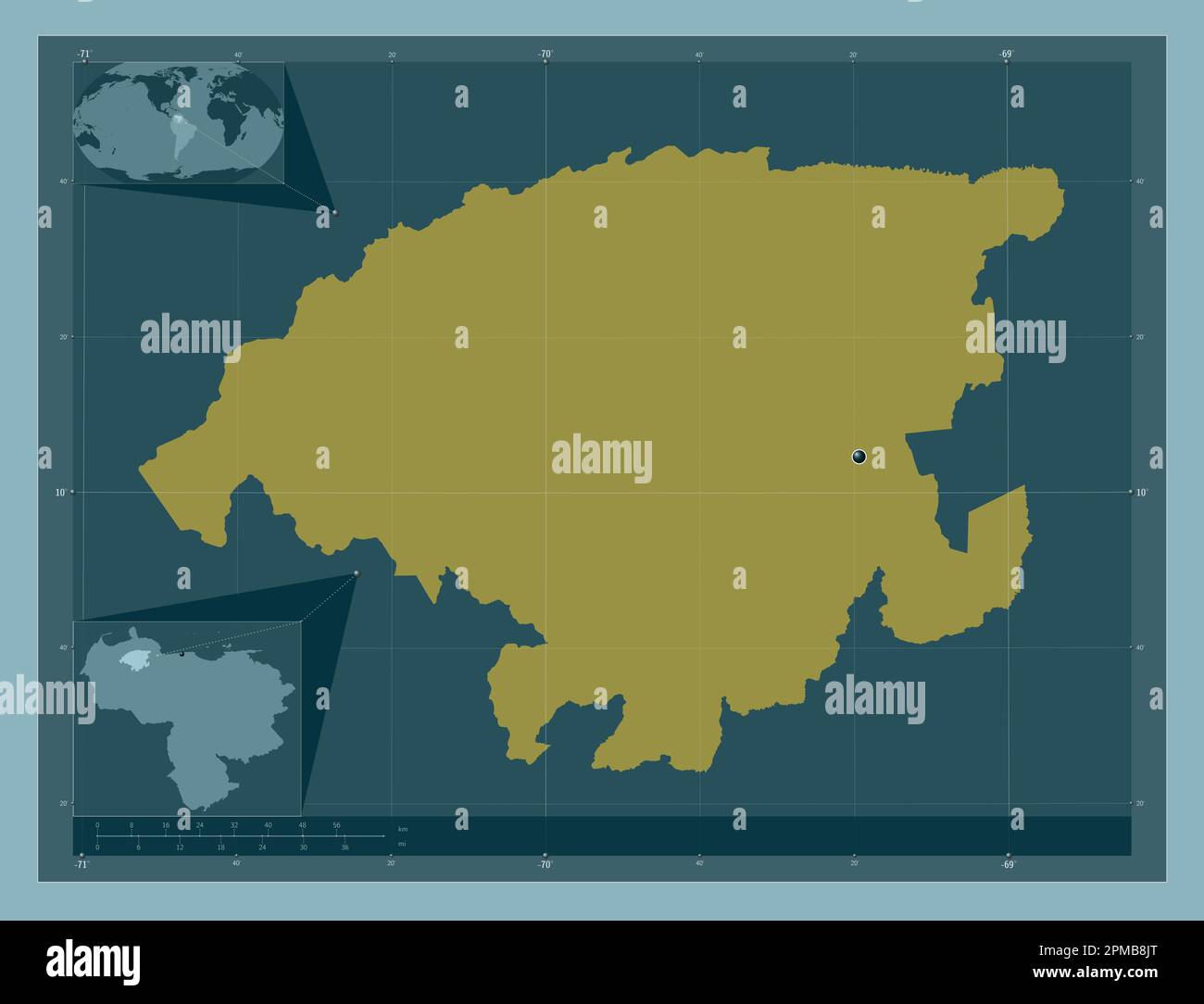 Lara outline map hi-res stock photography and images - Alamy