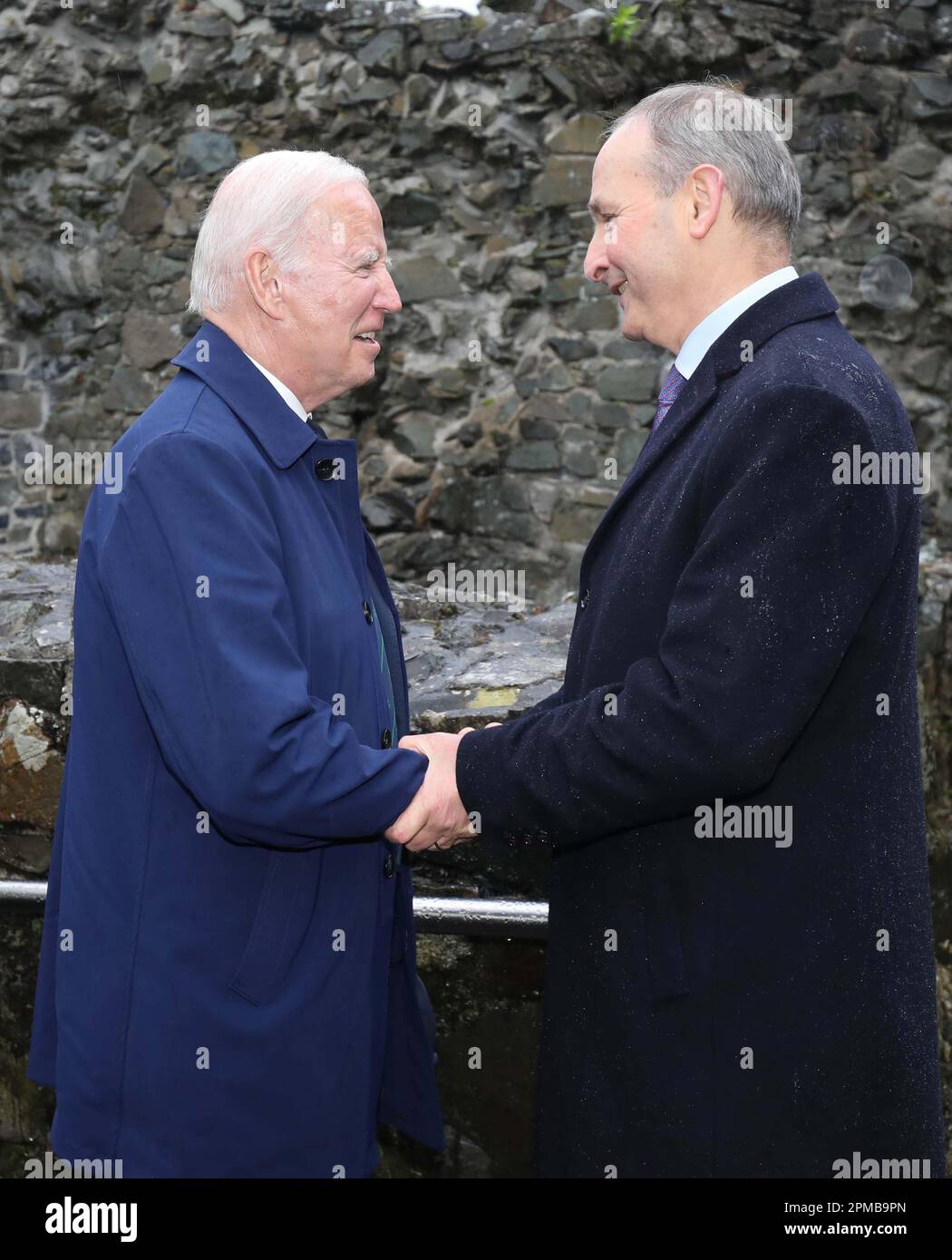 Handout photo issued by Government of Ireland of US President Joe Biden ...