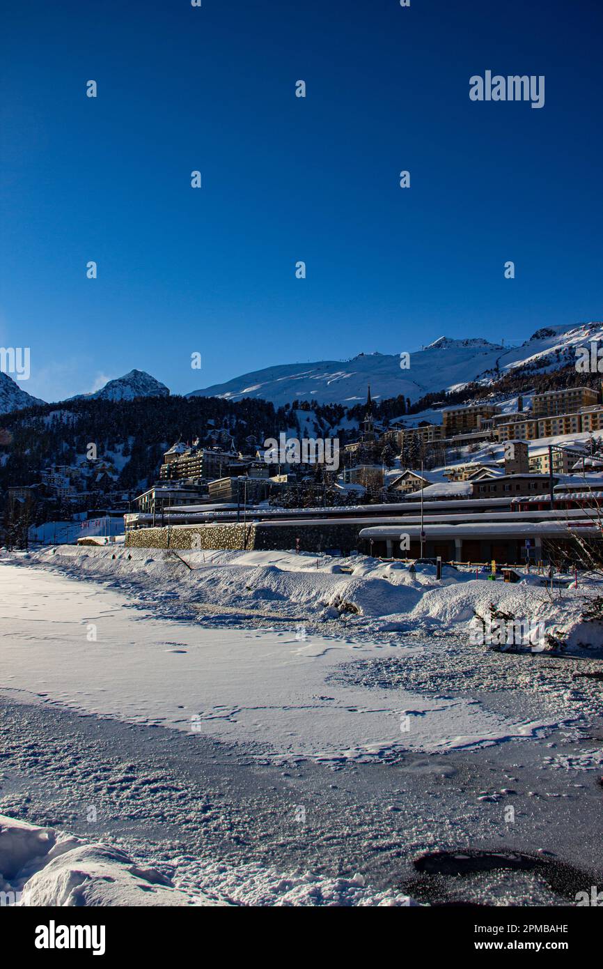 Famous st moritz hi-res stock photography and images - Alamy