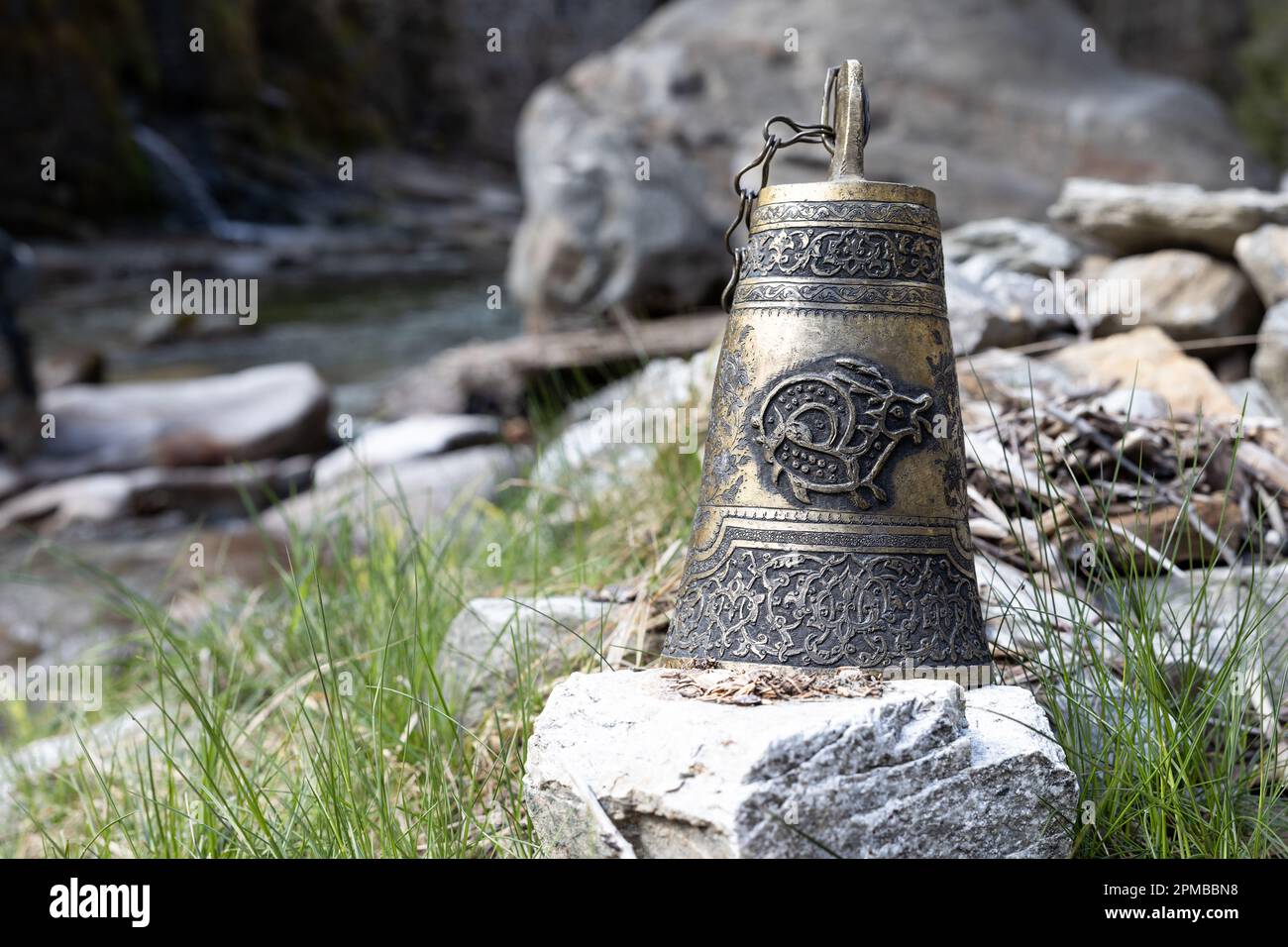 Metal bell hi-res stock photography and images - Alamy