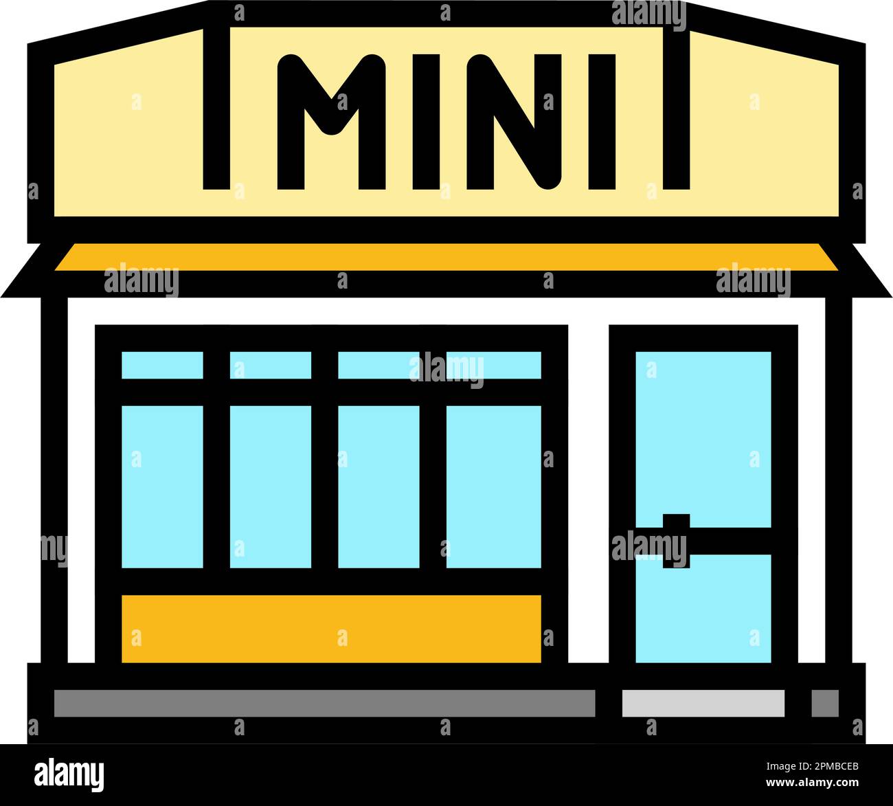 Minimart Cut Out Stock Images & Pictures - Alamy