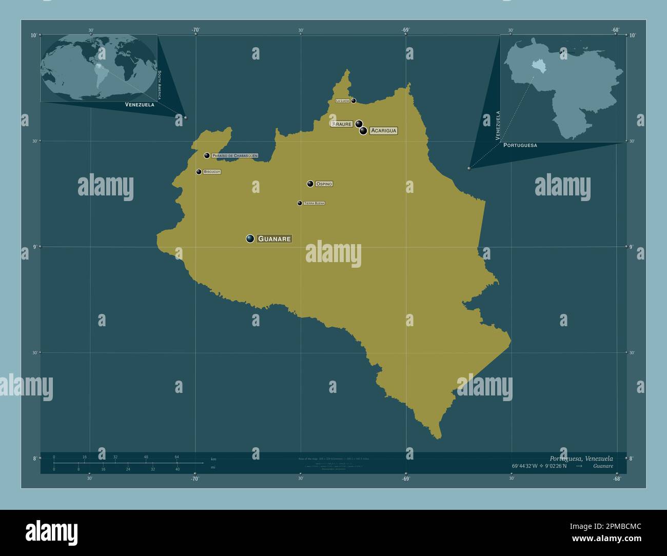 Portuguesa state venezuela solid hi-res stock photography and images ...