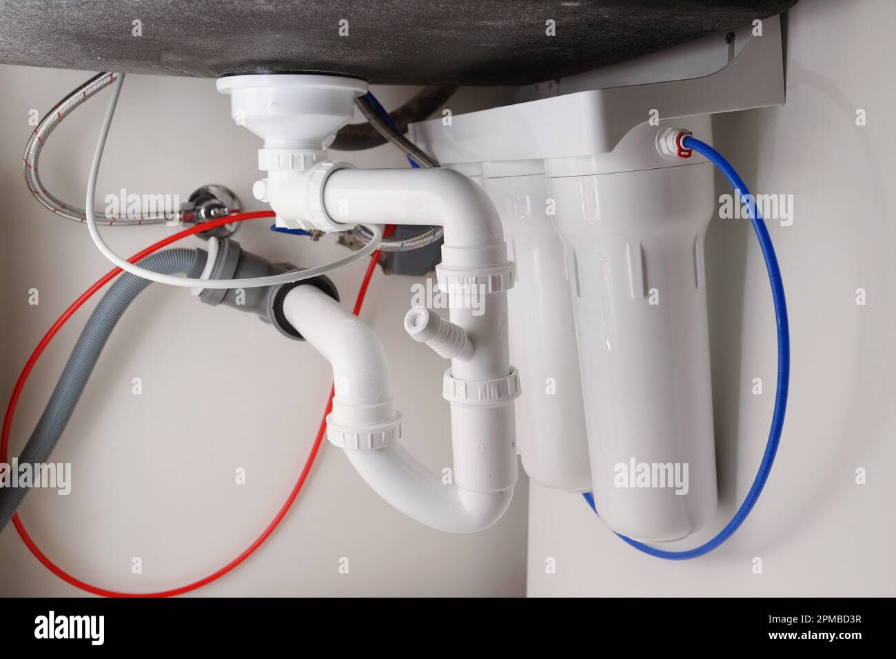 House water filtration system, Reverse osmosis. Installation or ...