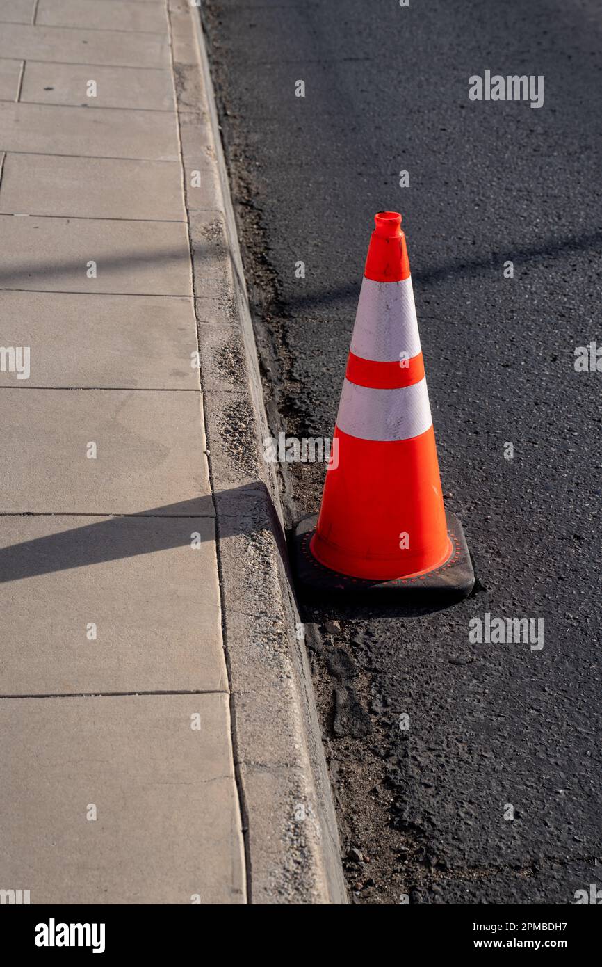 Safety cone hi-res stock photography and images - Alamy