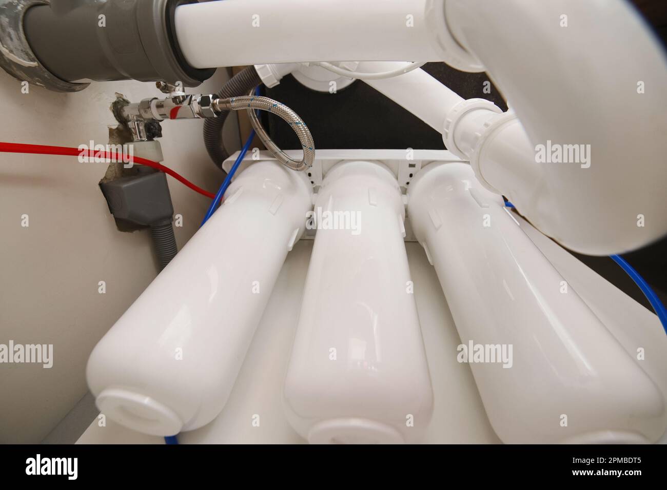 House water filtration system, Reverse osmosis. Installation or ...