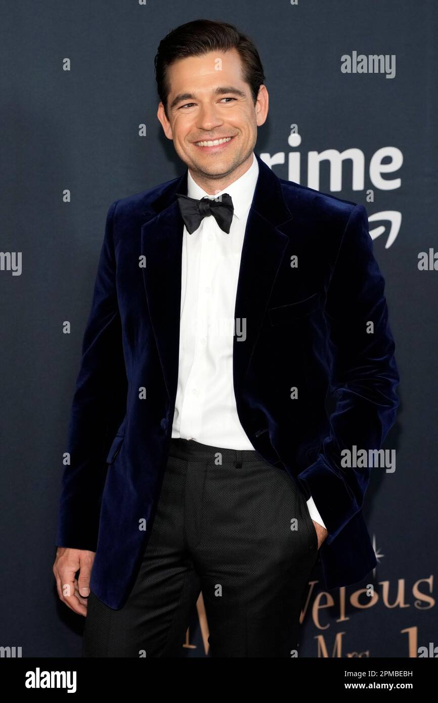 Jason Ralph attends the premiere of Prime Video's "The Marvelous Mrs ...