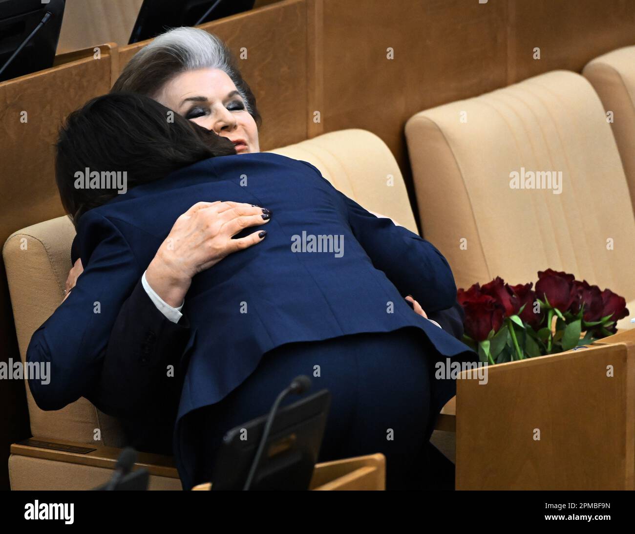 Moscow, Russia. 12th Apr, 2023. Plenary session of the State Duma of ...