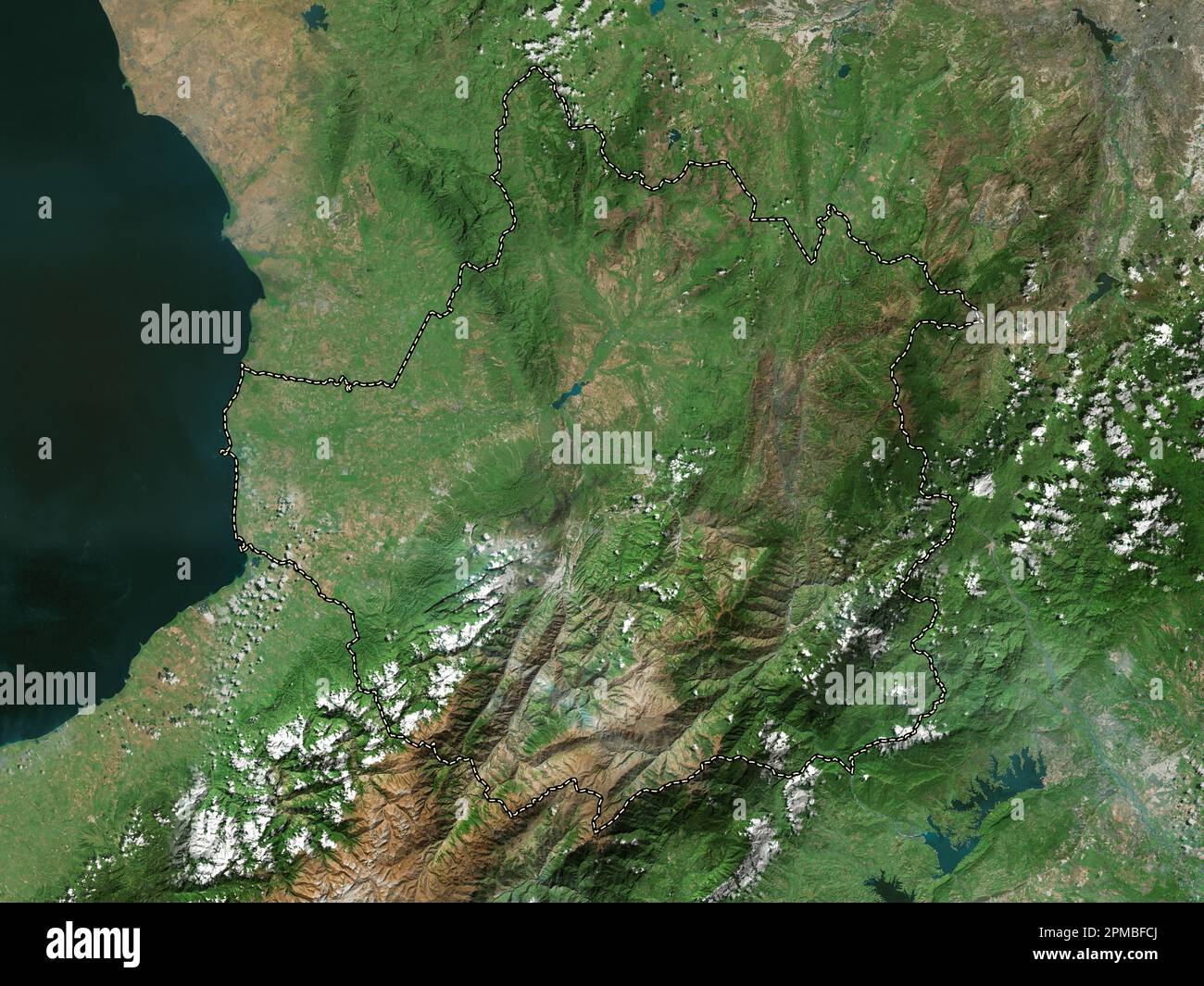 Trujillo outline map hi-res stock photography and images - Alamy