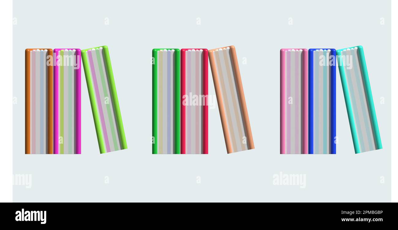 3d book icon hi-res stock photography and images - Alamy