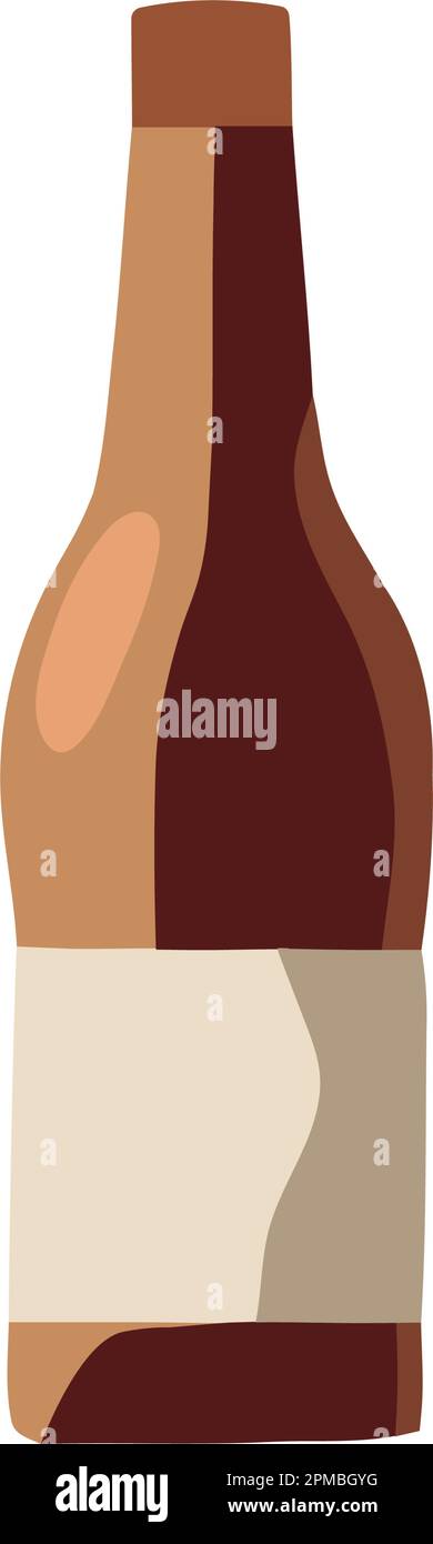 Alcohol symbol on wine bottle label design Stock Vector Image & Art - Alamy