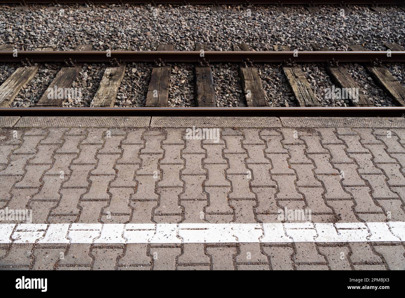 Railroad Tracks Horizontal