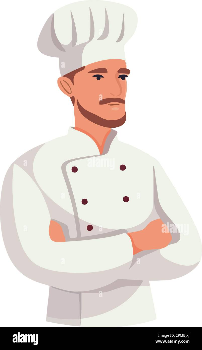 Professional chef in commercial Cut Out Stock Images & Pictures - Alamy