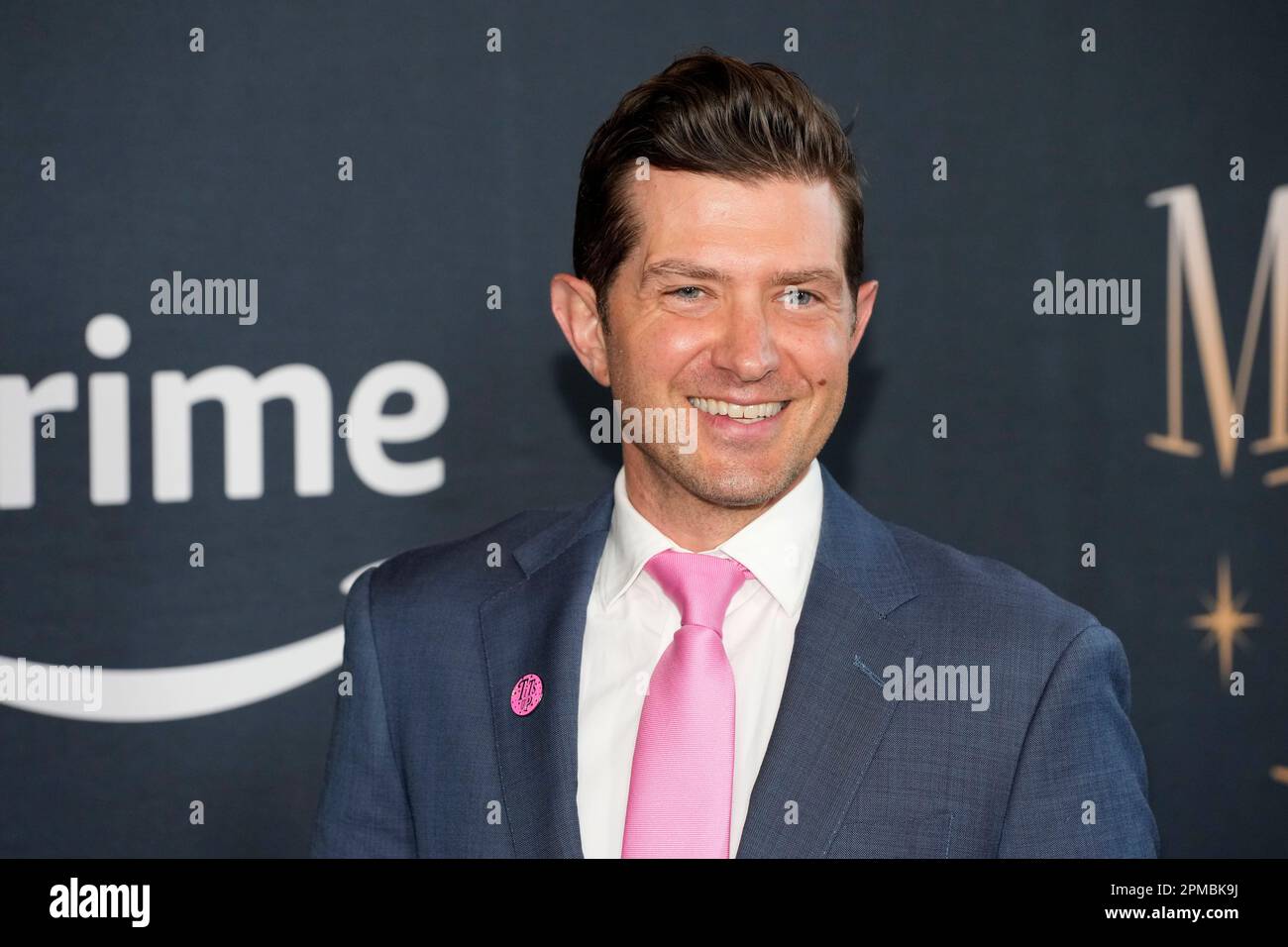 Joel Johnstone attends the premiere of Prime Video's "The Marvelous Mrs. Maisel" season five at ...