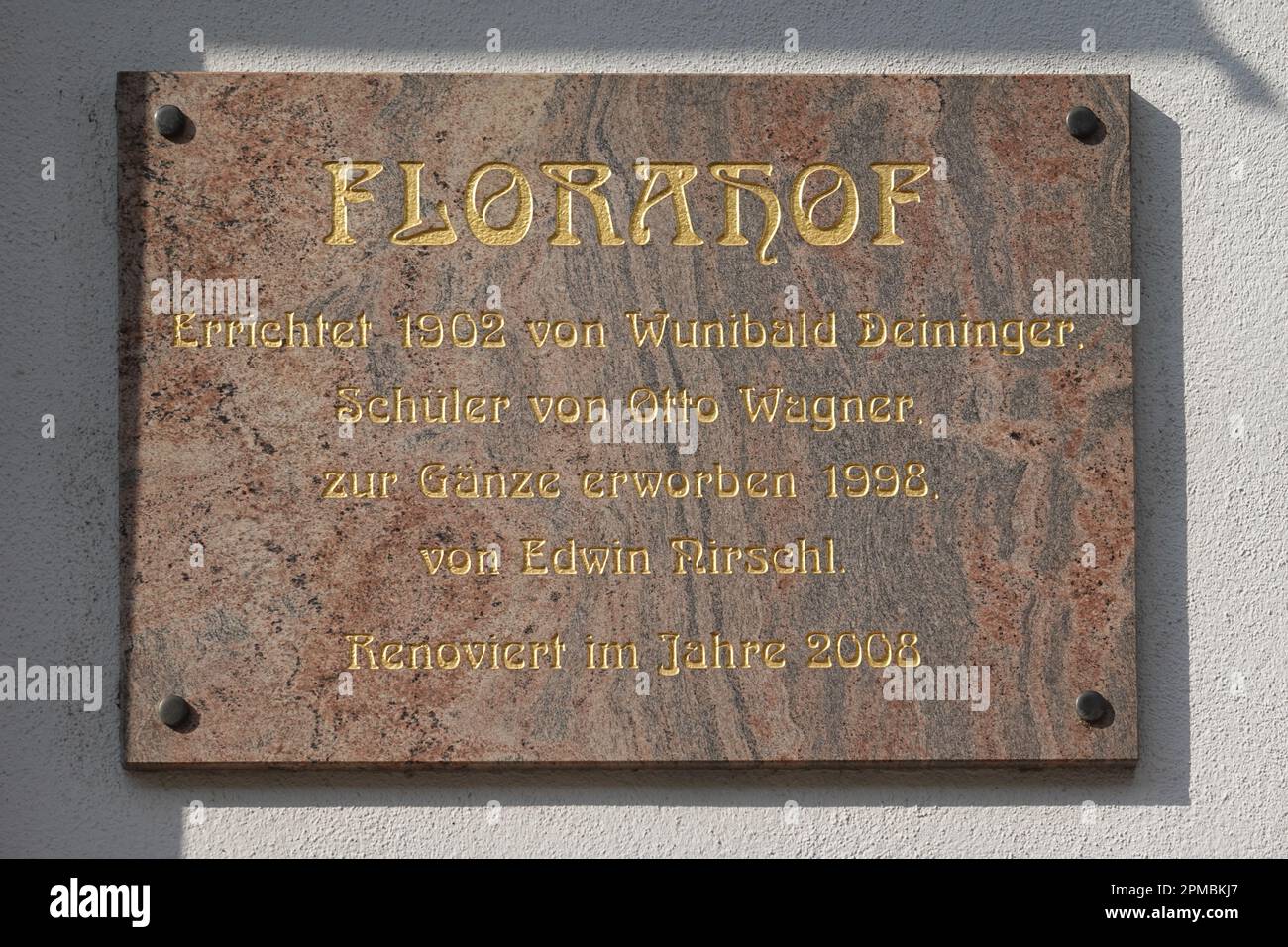 Wien, Jugendstil, Wohnhaus Florahof // Vienna, Art Nouveau, Florahof ...