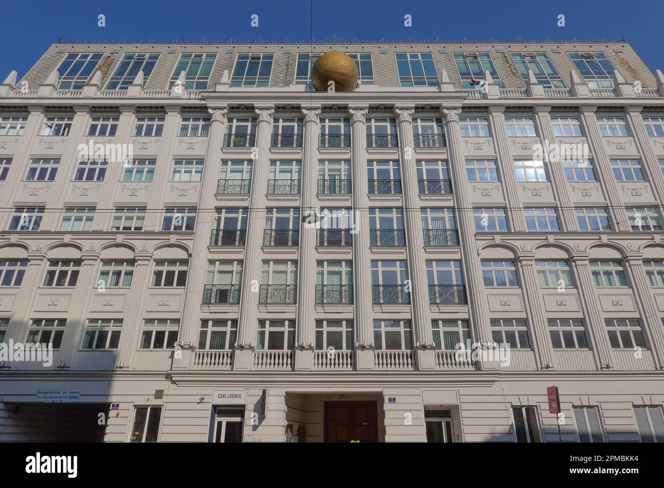 Wien, Bürogebäude Favoritenstraße 7, neue traditionelle Architektur ...