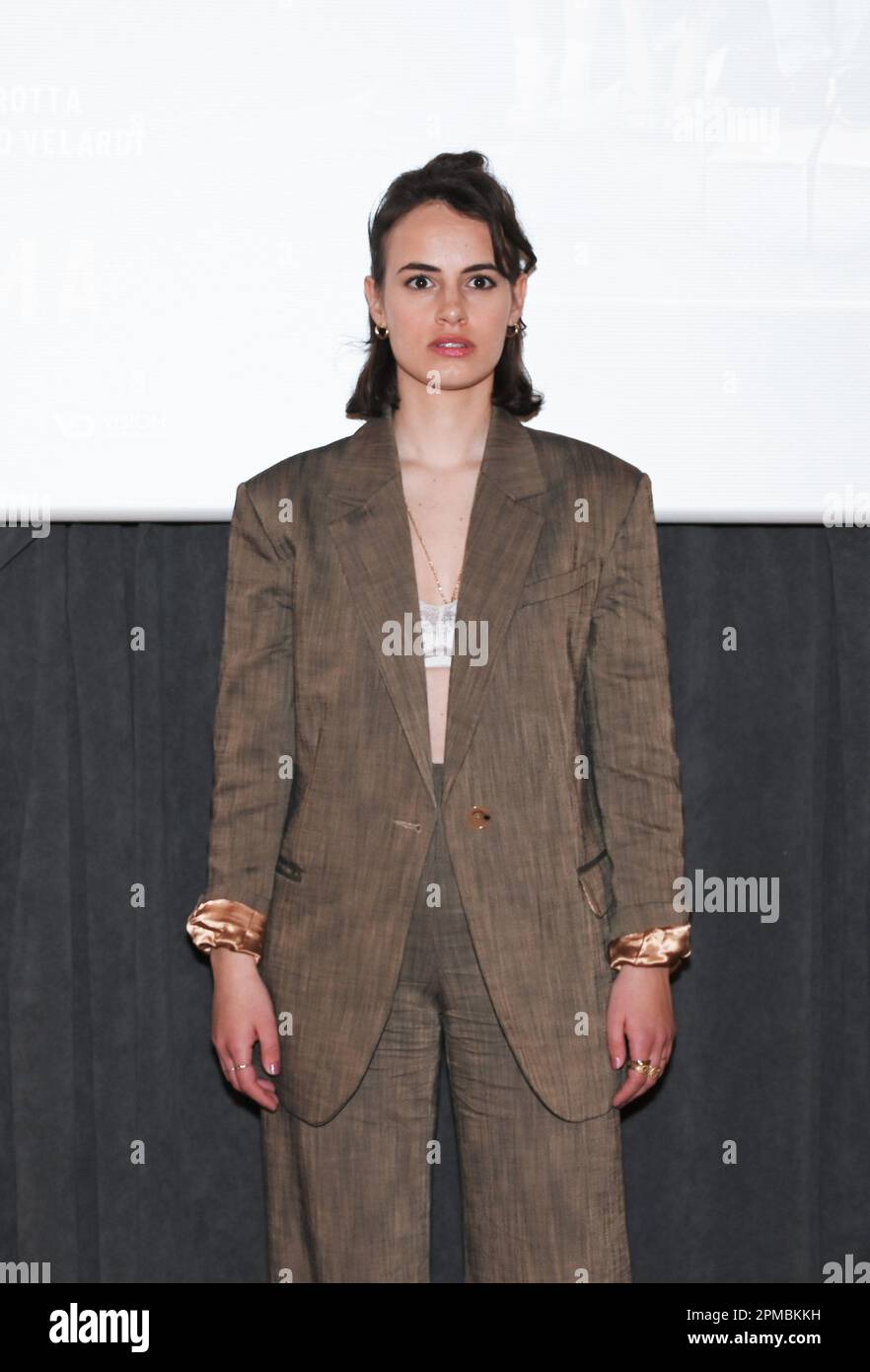 Milan, Italy. 12th Apr, 2023. Milan, Italy SCORDATO film photocall In ...