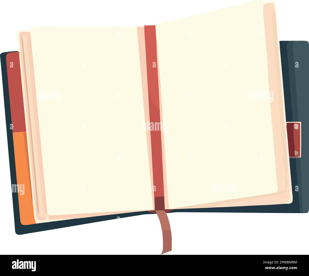 Learning literature in library, reading textbook page Stock Vector ...