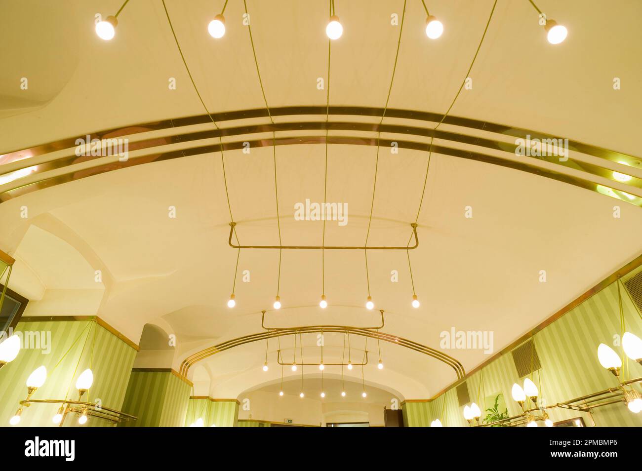 Wien, Cafe Museum von Adolf Loos 1899, Rekonstruktion 2003 // Vienna ...