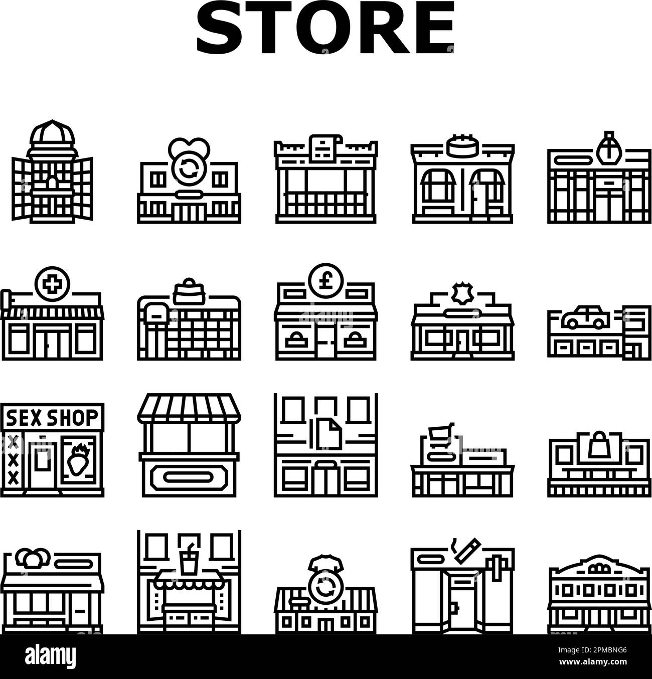 Sm street Stock Vector Images - Alamy
