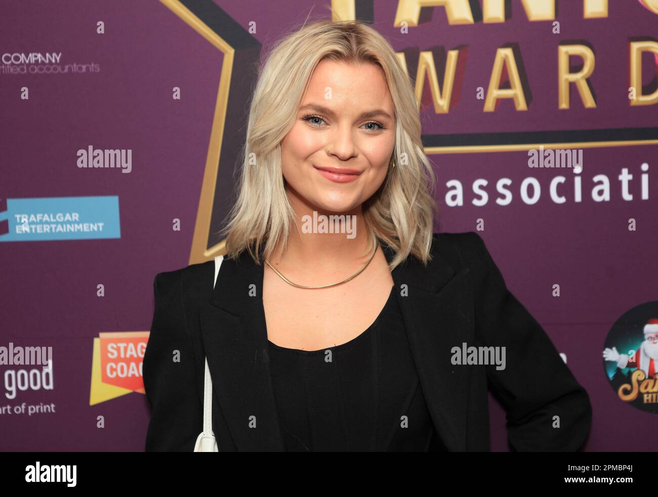 London, UK. Eliza Walker at The Pantomime Awards 2023. Trafalgar Theatre. 11th April 2023. Ref ...