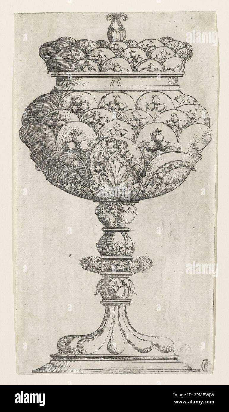 Print, A Goblet with Lilies of the Valley; Designed by Albrecht ...