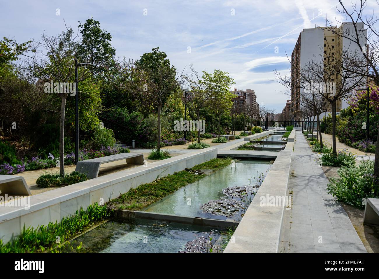 Valencia, Parc Central // Valencia, Central Parc Stock Photo - Alamy
