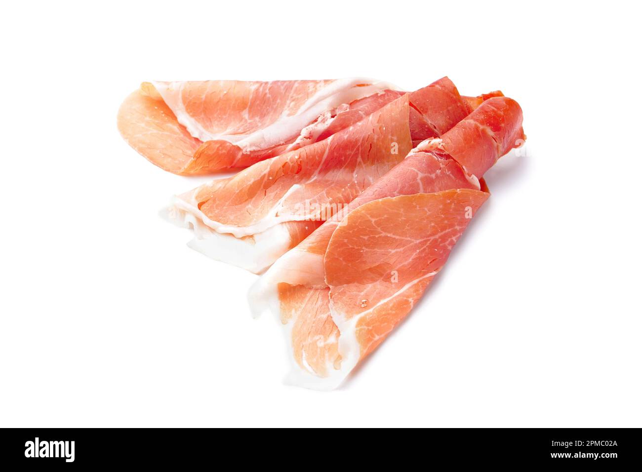 Jamon slices Cut Out Stock Images & Pictures - Alamy