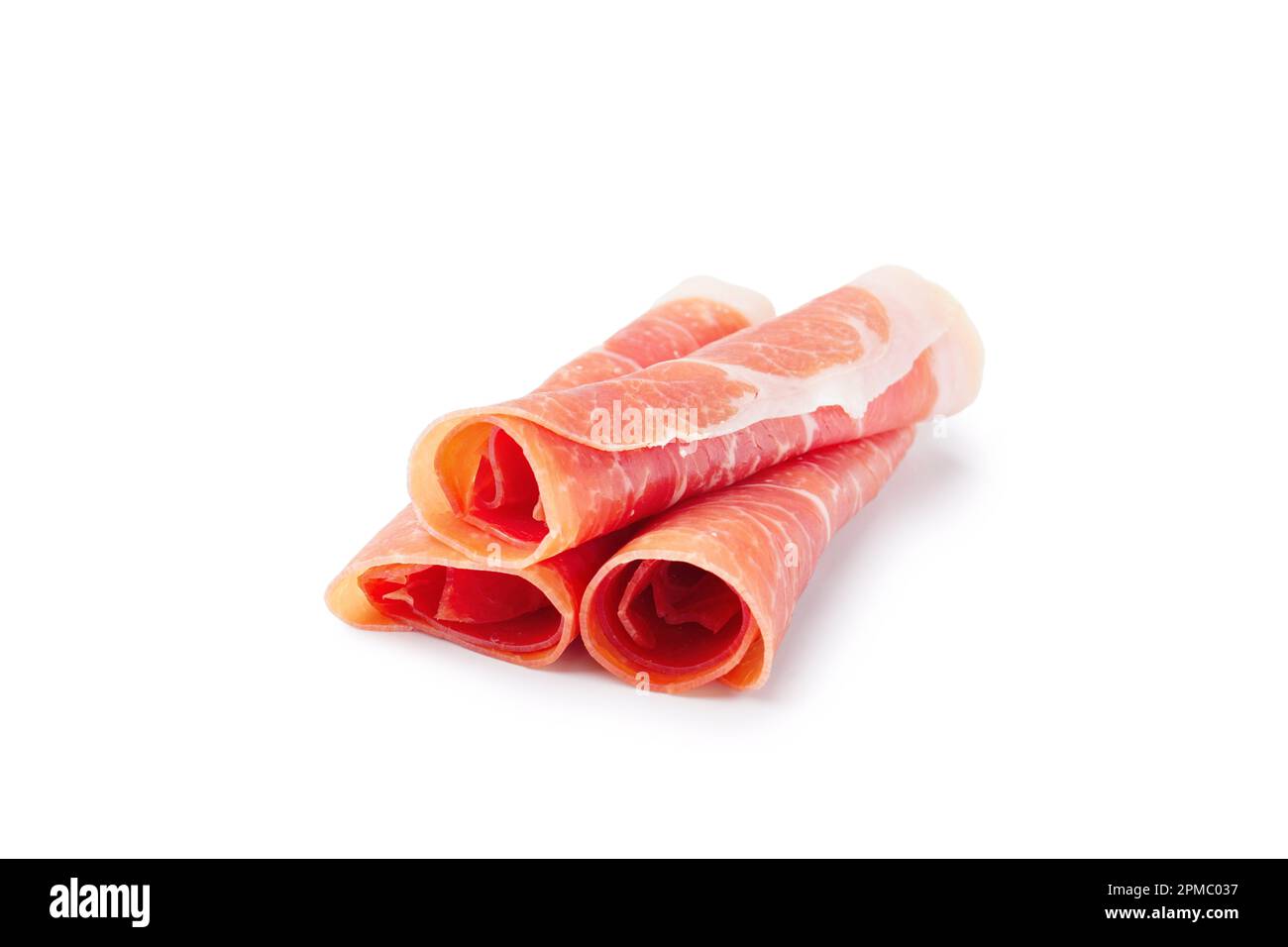 Jamon slices Cut Out Stock Images & Pictures - Alamy