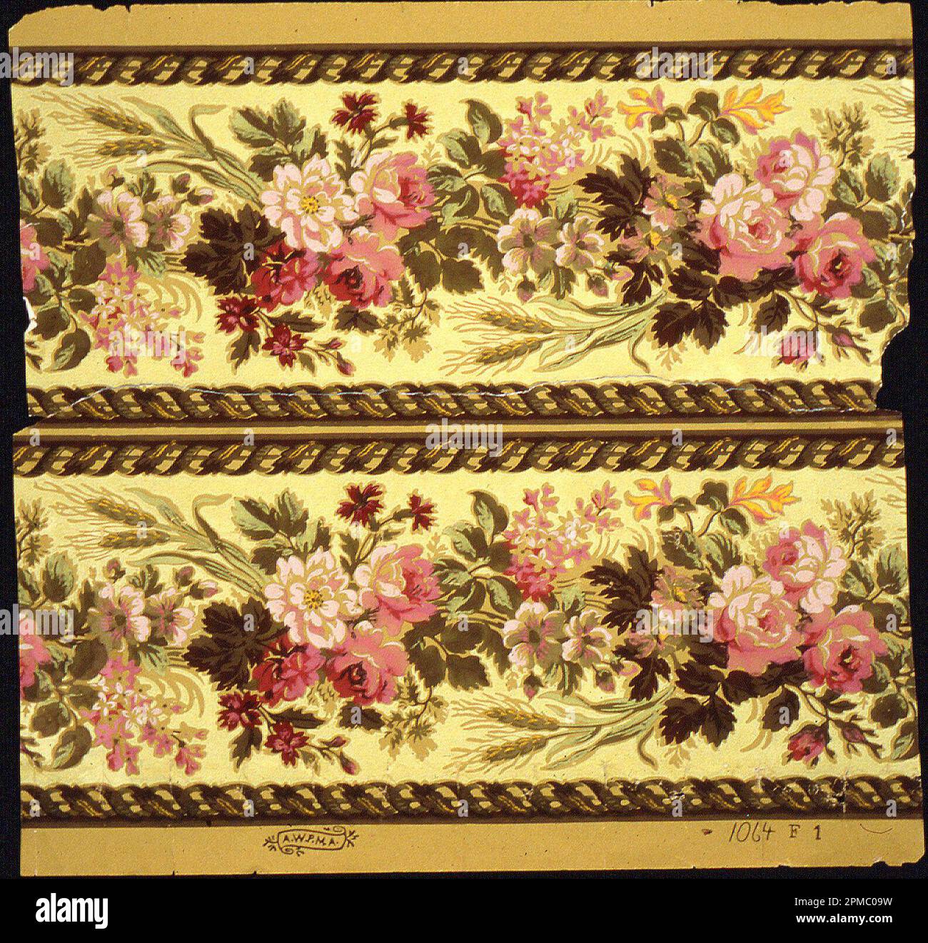 Border (USA); Made by American Wall Paper Manufacturers' Association ...