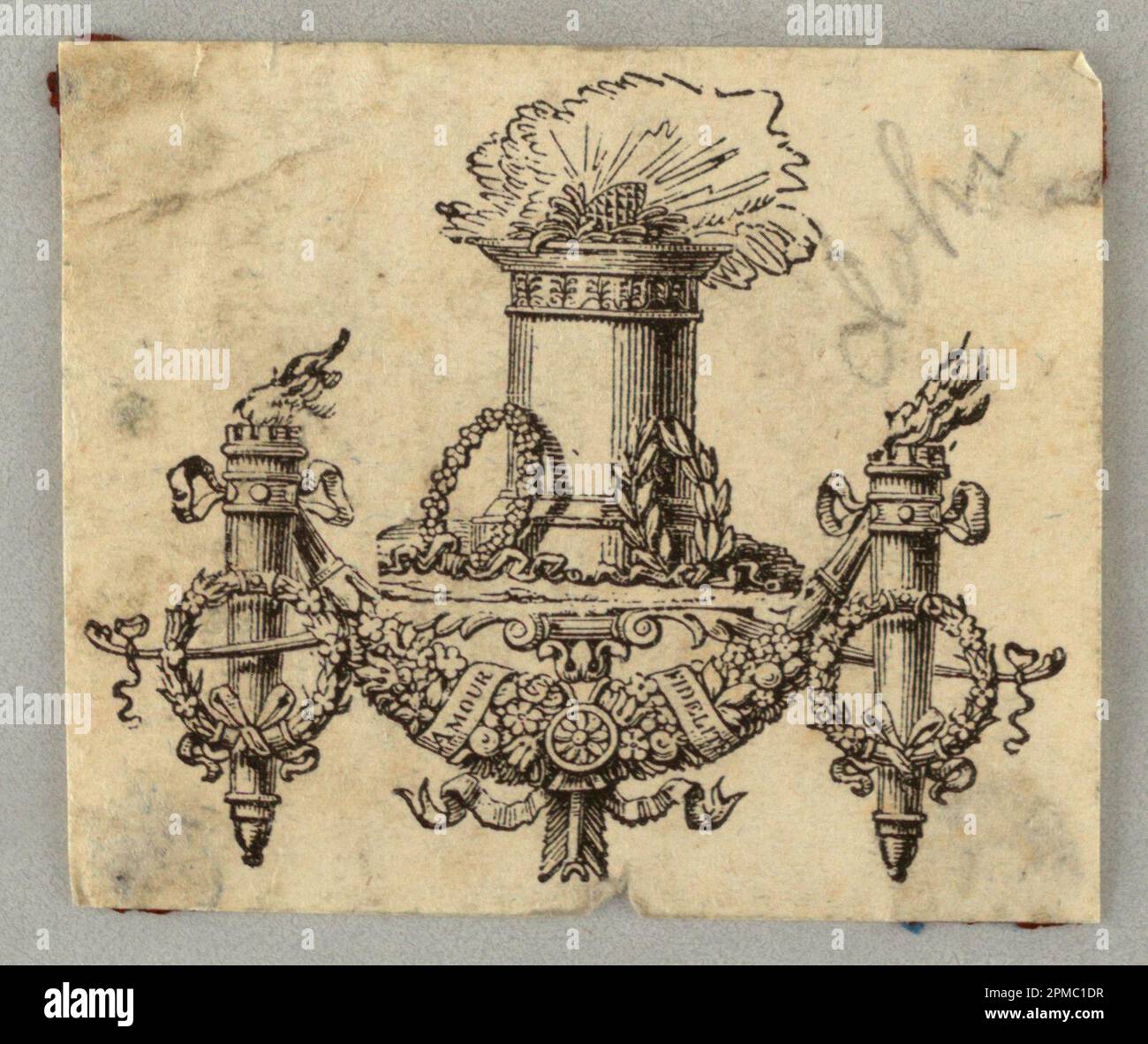 Wood Engraving. Vignette.; etching and engraving; 45 x 52 in (114.3 x ...