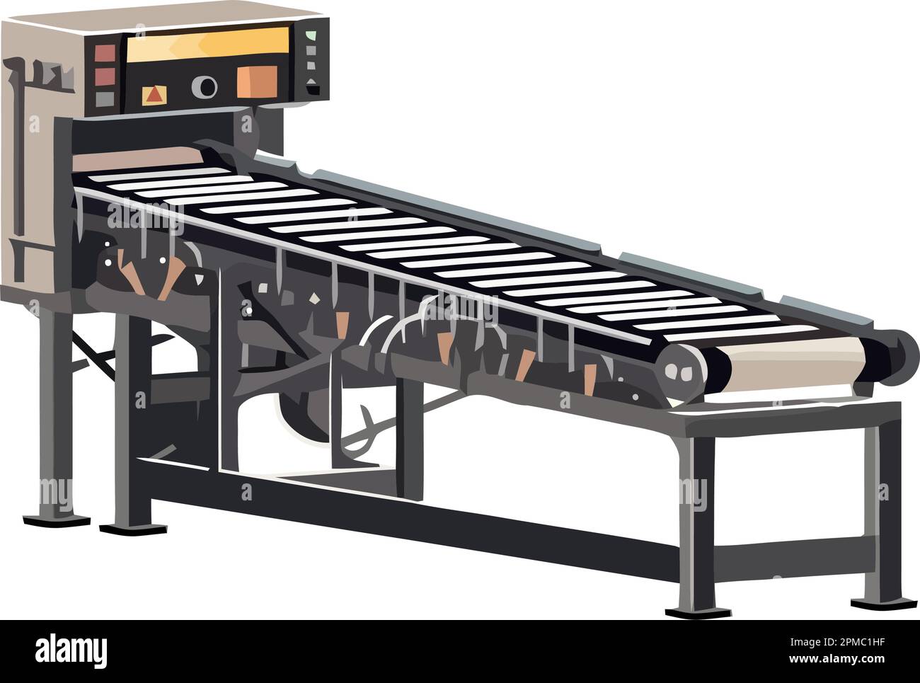 factory transport band machinery icon Stock Vector Image & Art - Alamy