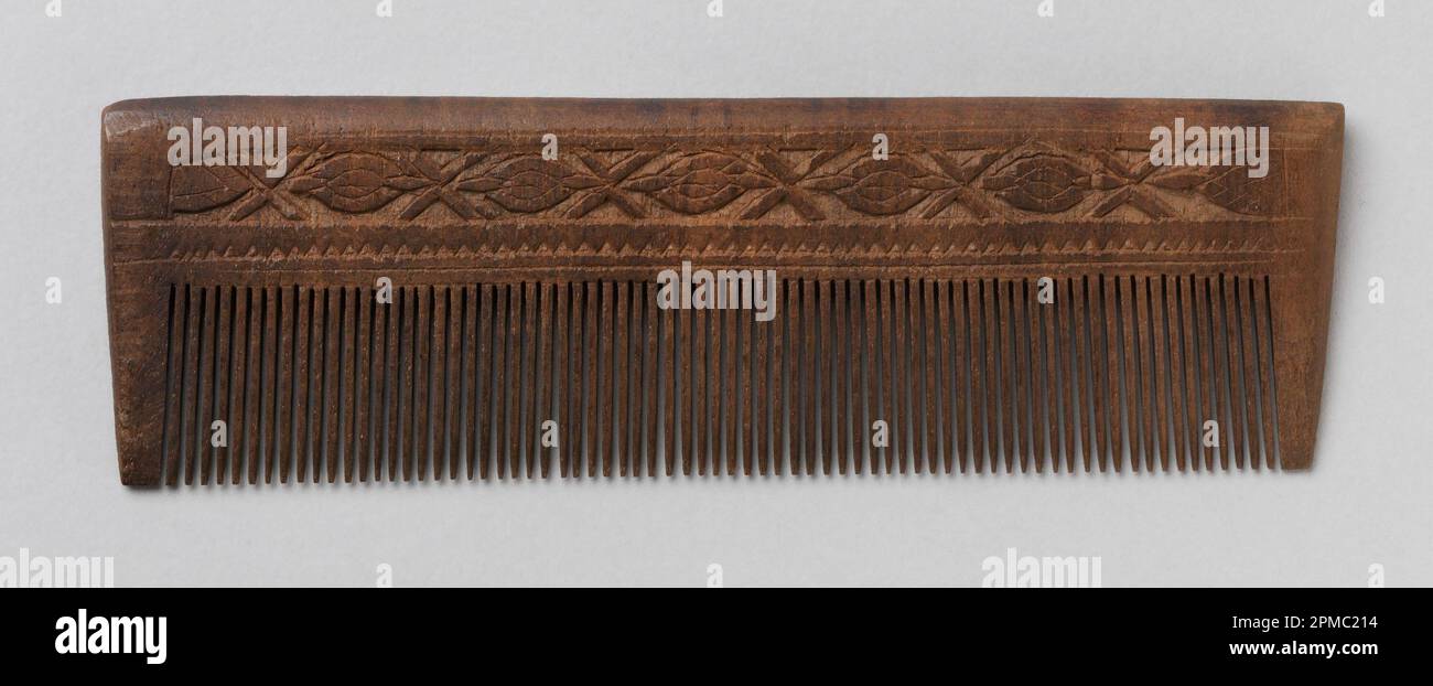 Comb; carved wood Stock Photo - Alamy