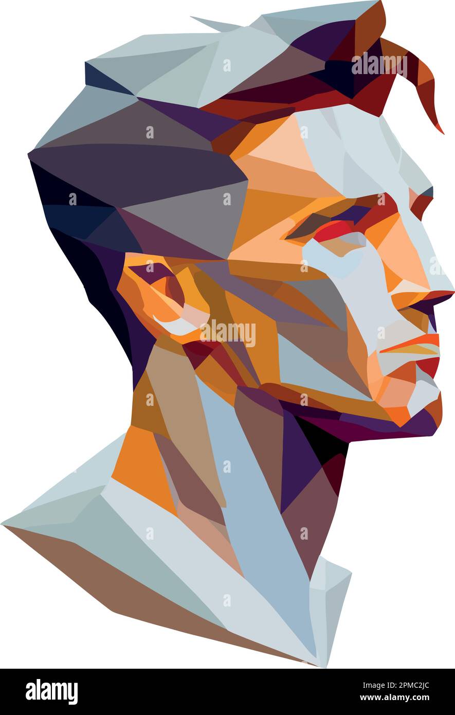 Geometric silhouette of young adult fashion model design Stock Vector ...