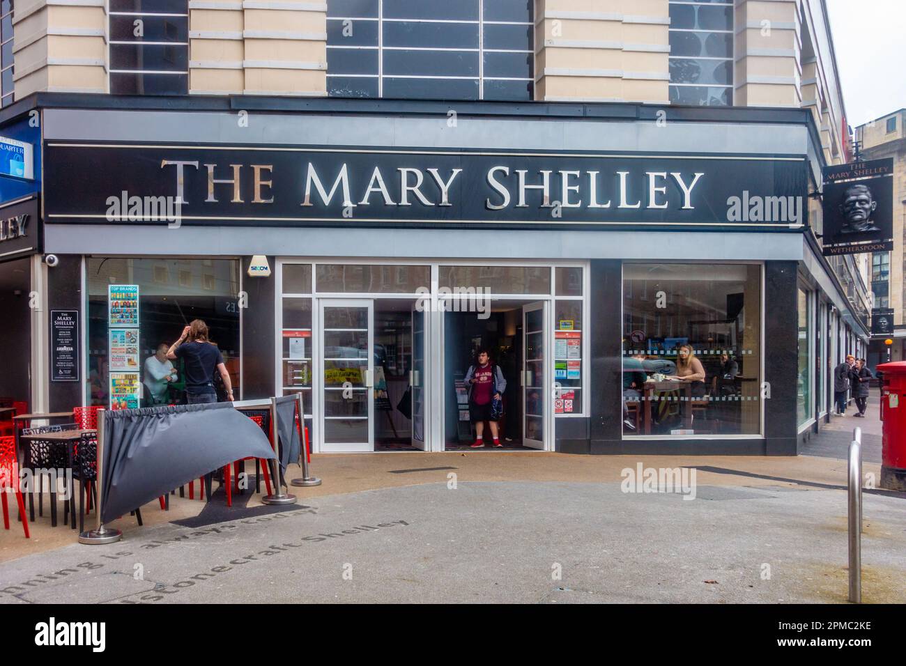 Front of The Mary Shelley, a JD Weatherspoons pub in Bournemouth ...