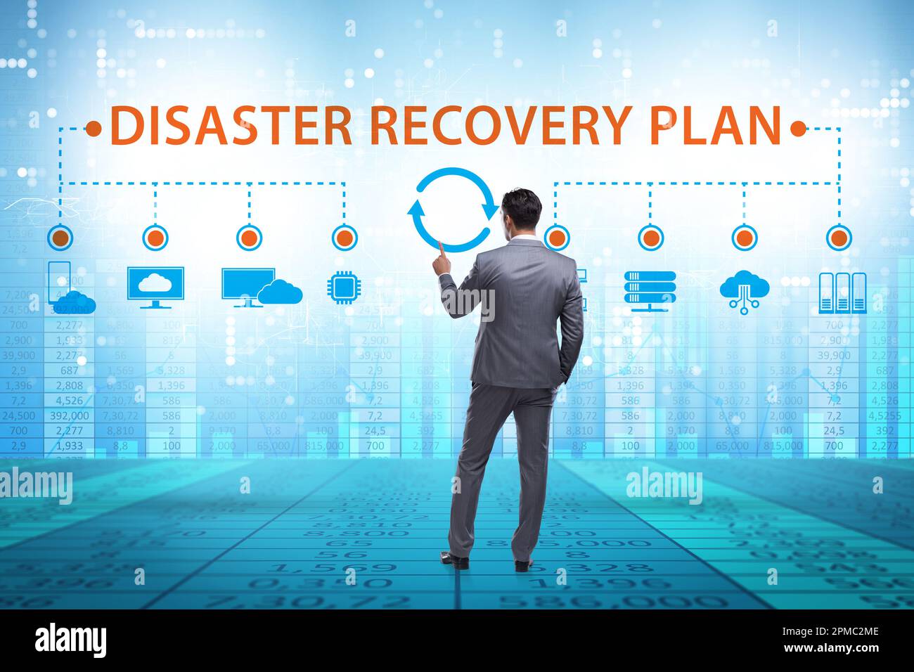 Disaster recovery plan and the backup concept Stock Photo - Alamy