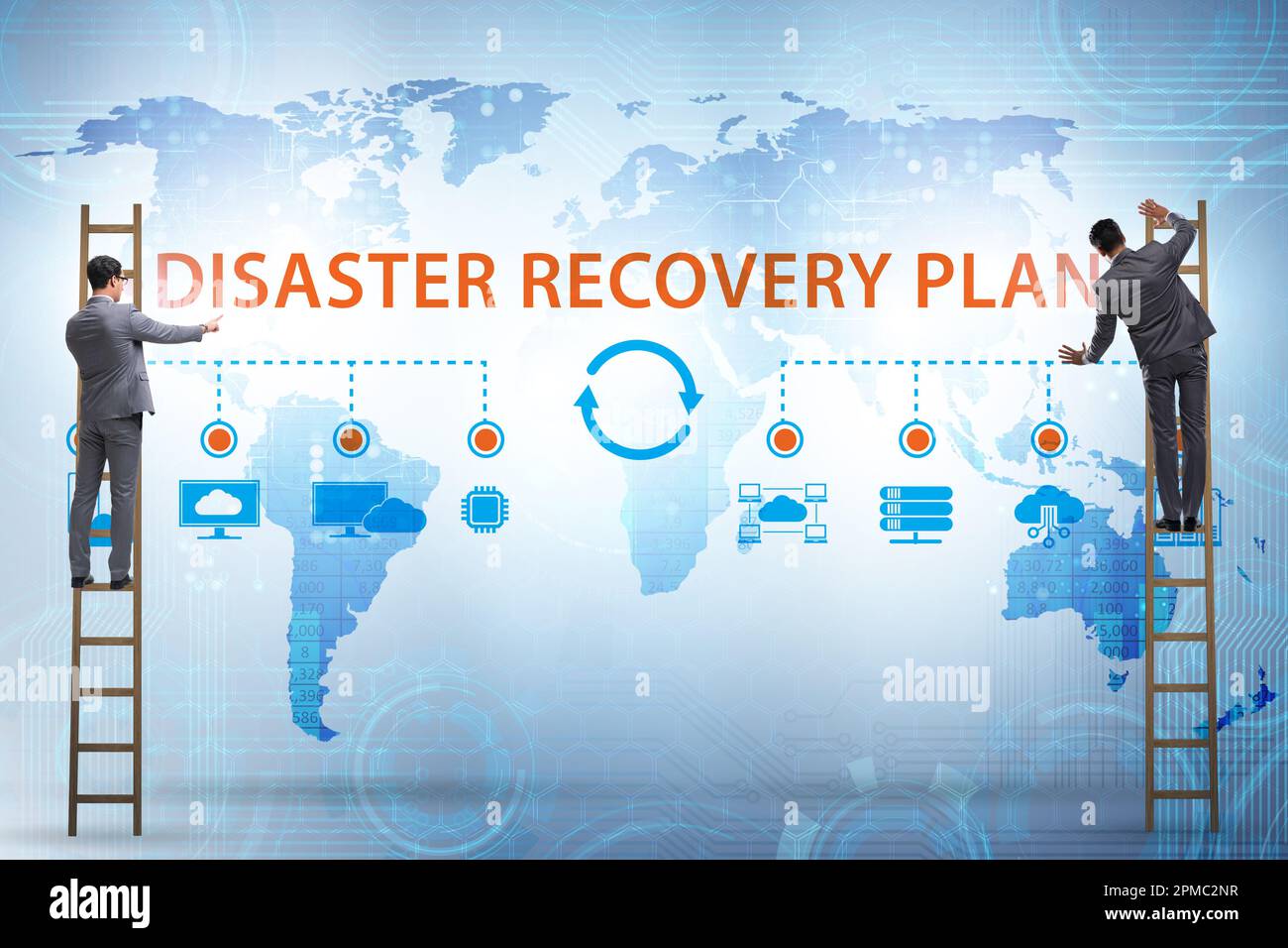 Disaster recovery plan and the backup concept Stock Photo - Alamy