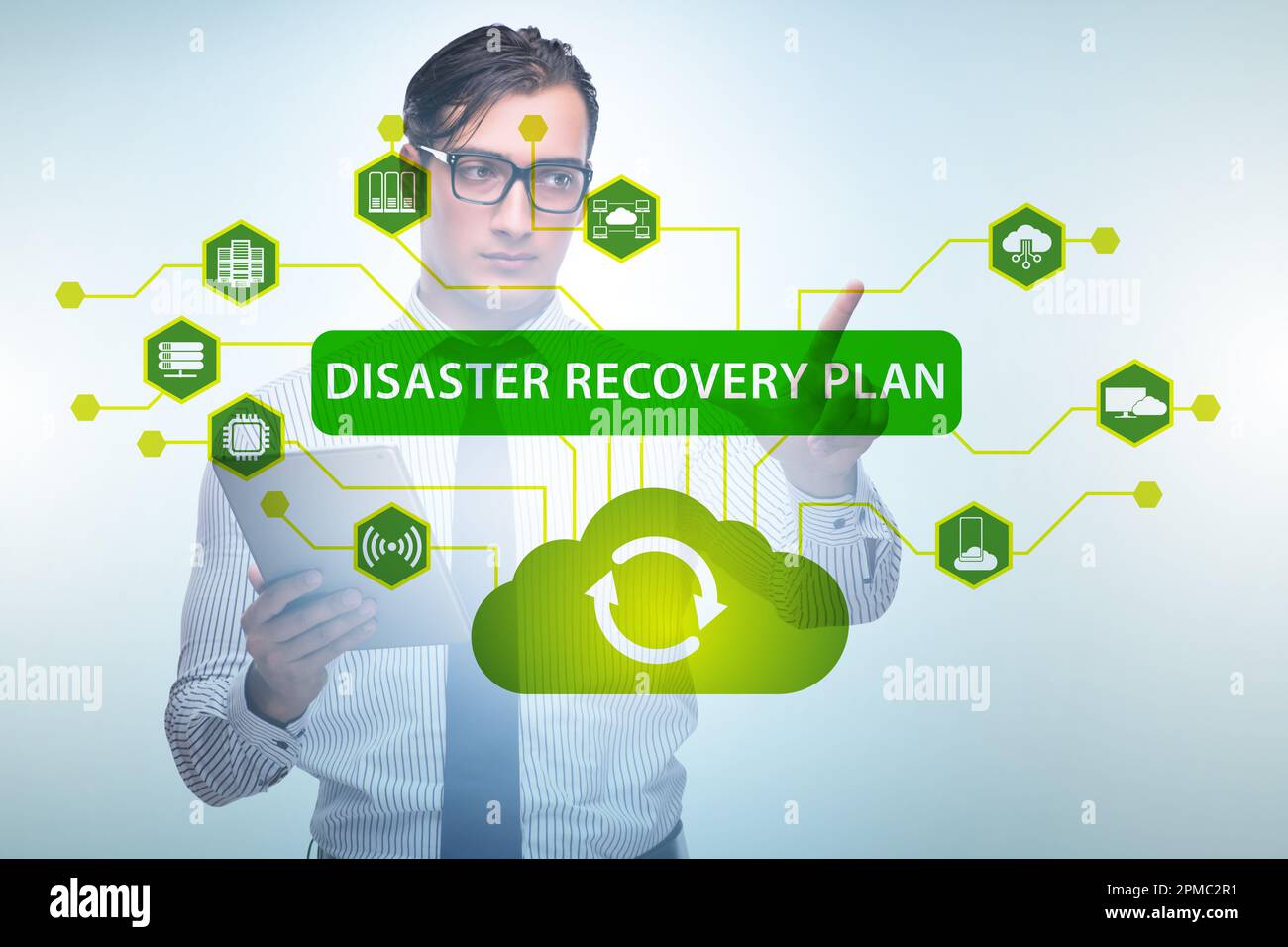 Disaster recovery plan and the backup concept Stock Photo - Alamy