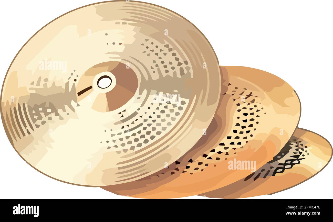Playing cymbals orchestra Stock Vector Images - Alamy
