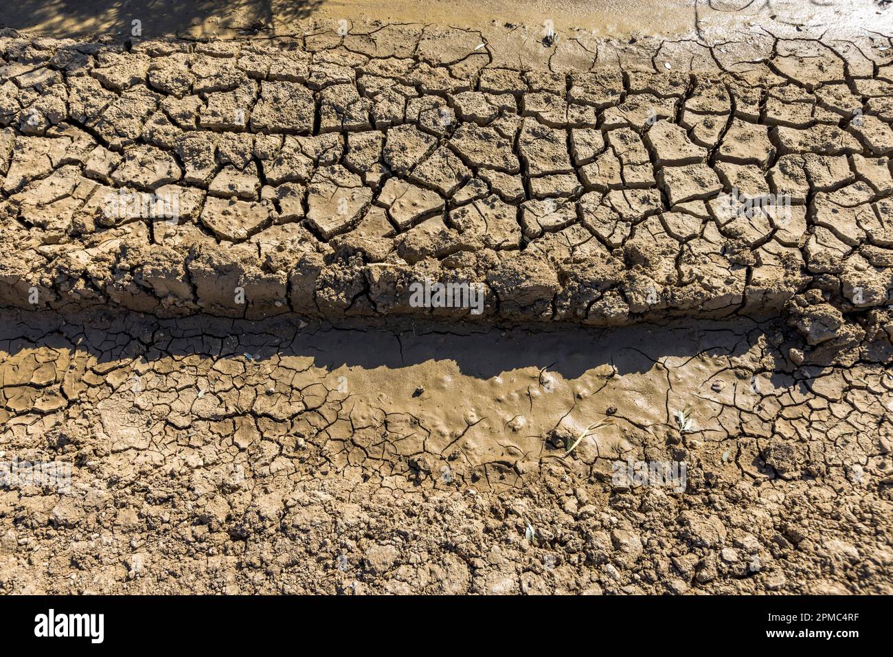 Dried mud floor in Cyprus Stock Photo - Alamy