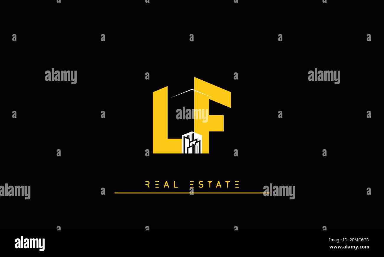 Lf real estate logo hi-res stock photography and images - Alamy