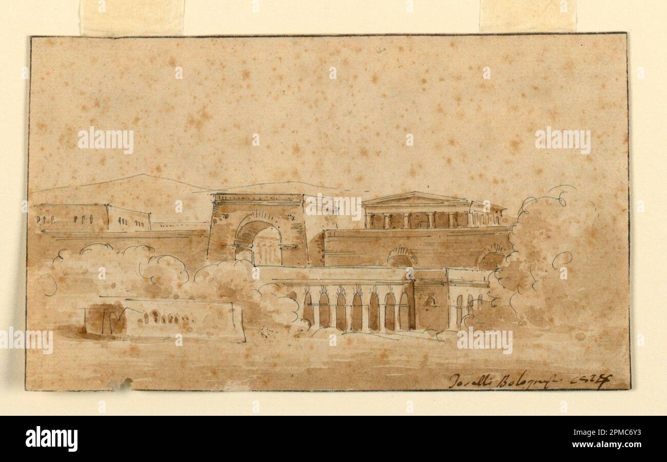 Pen ink drawing on stage hi-res stock photography and images - Alamy