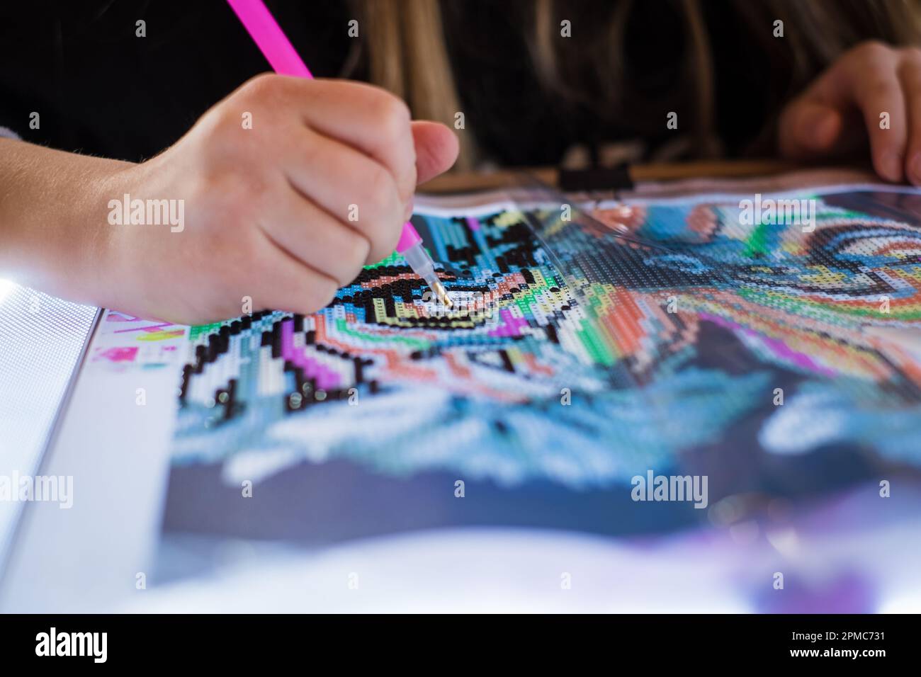 Diamond mosaic hi-res stock photography and images - Alamy